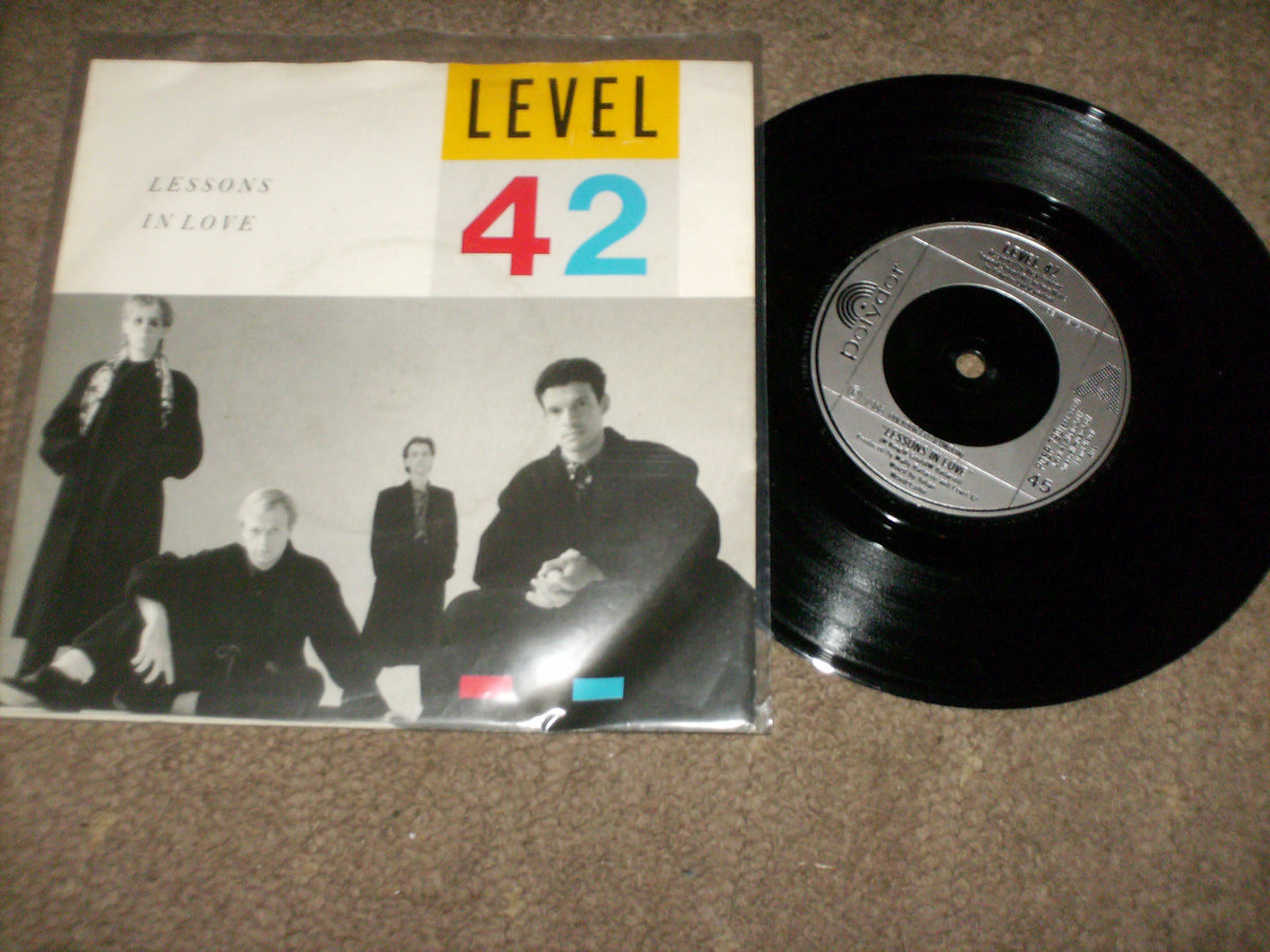 Level 42 - Lessons In Love – Vinyl Memories
