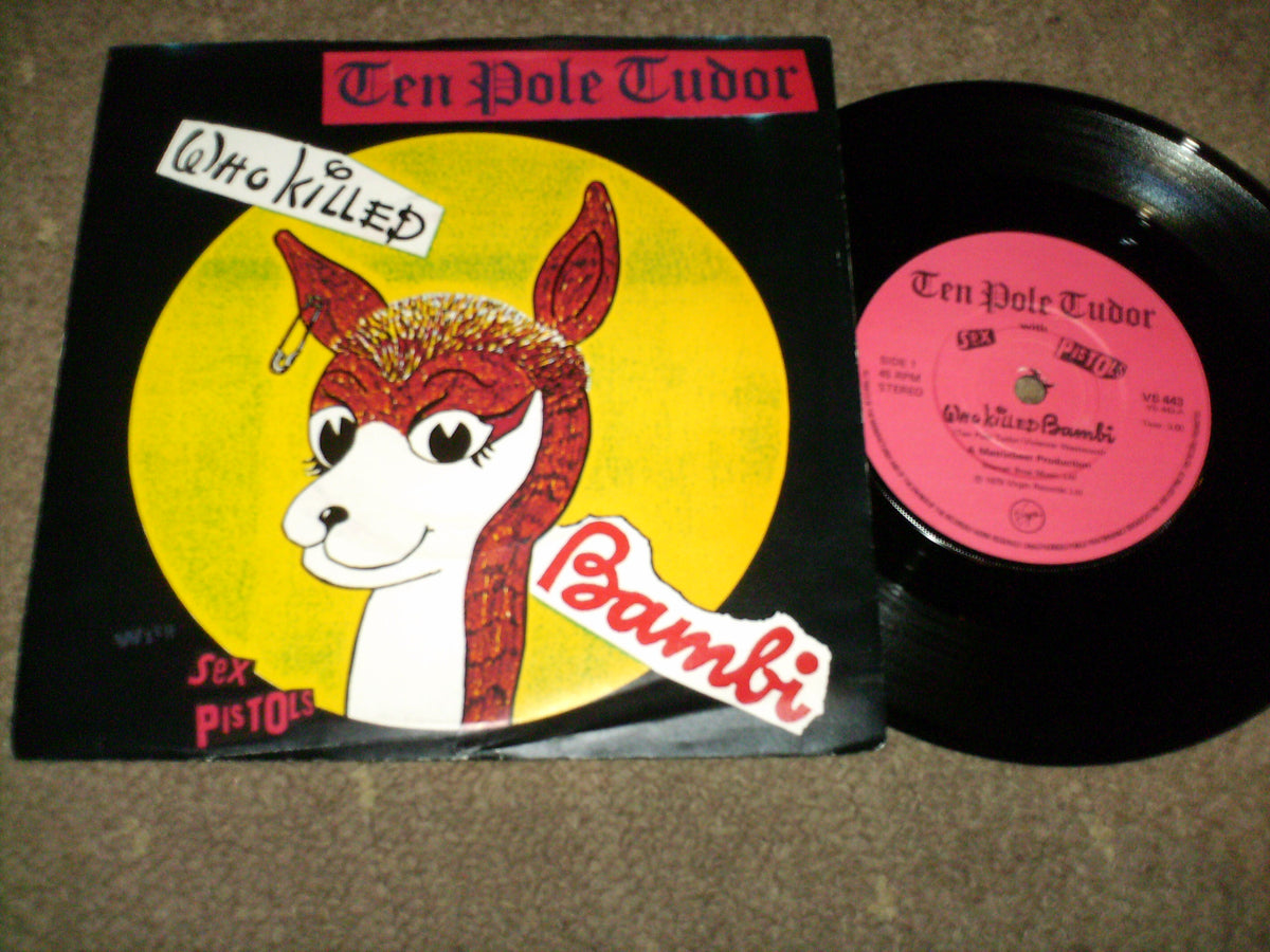 Ten Pole Tudorsex Pistols Who Killed Bambi Vinyl Memories 6535
