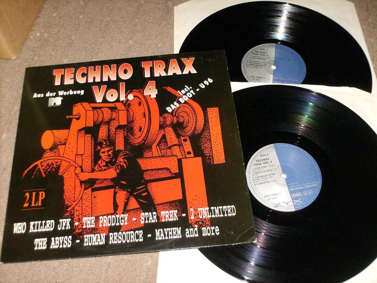 Various - Techno Trax Vol 4 [54524] – Vinyl Memories