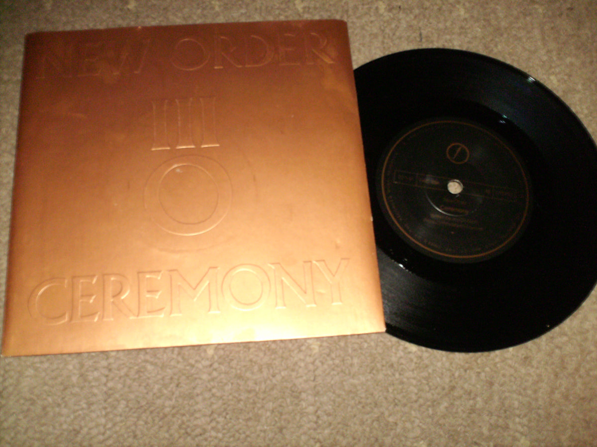 New Order - Ceremony – Vinyl Memories