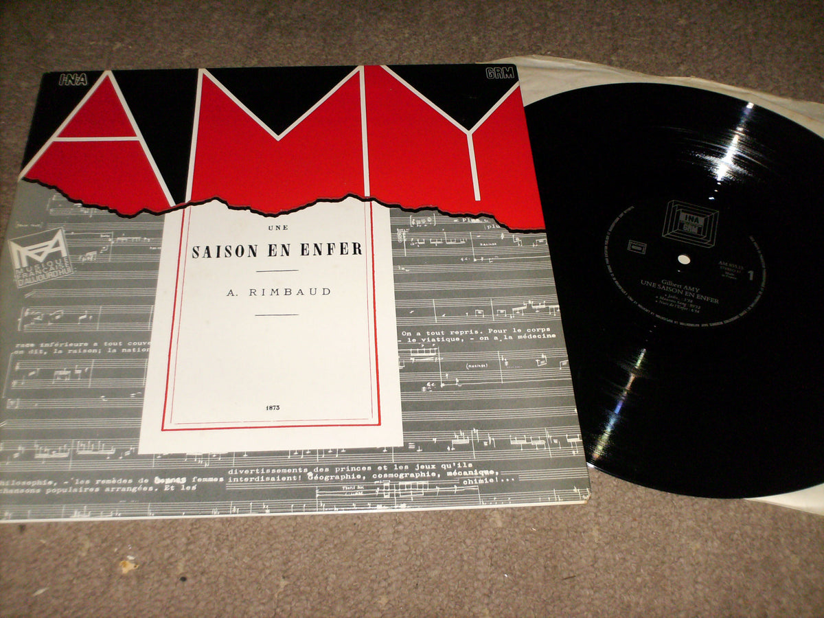 Gilbert Amy - Saison En Enfer – Vinyl Memories