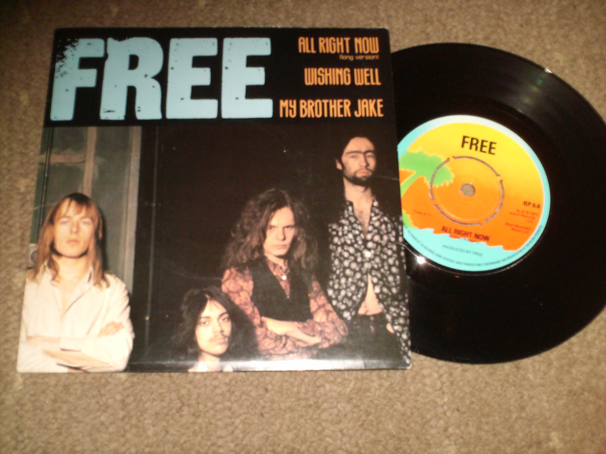 Free - All Right Now – Vinyl Memories