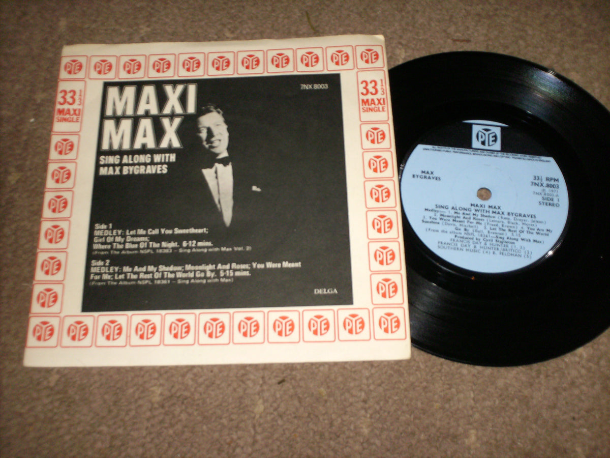 Max Bygraves - Maxi Max Sing Along With Max Bygraves – Vinyl Memories