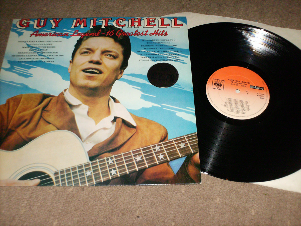 Guy Mitchell - American Legend - 16 Greatest Hits – Vinyl Memories