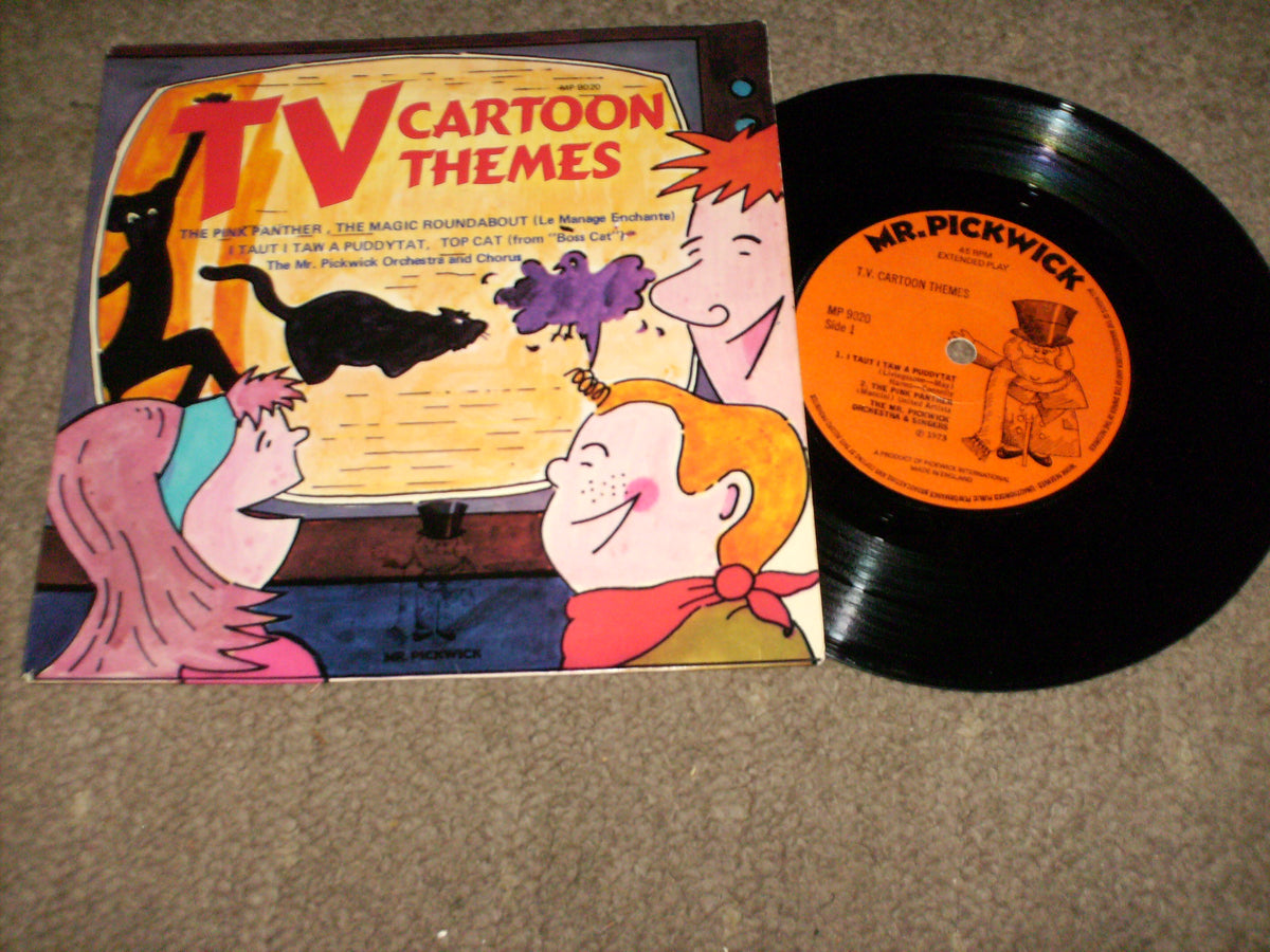 The Mr Pickwick Orchestra & Singers - TV Cartoon Themes – Vinyl Memories
