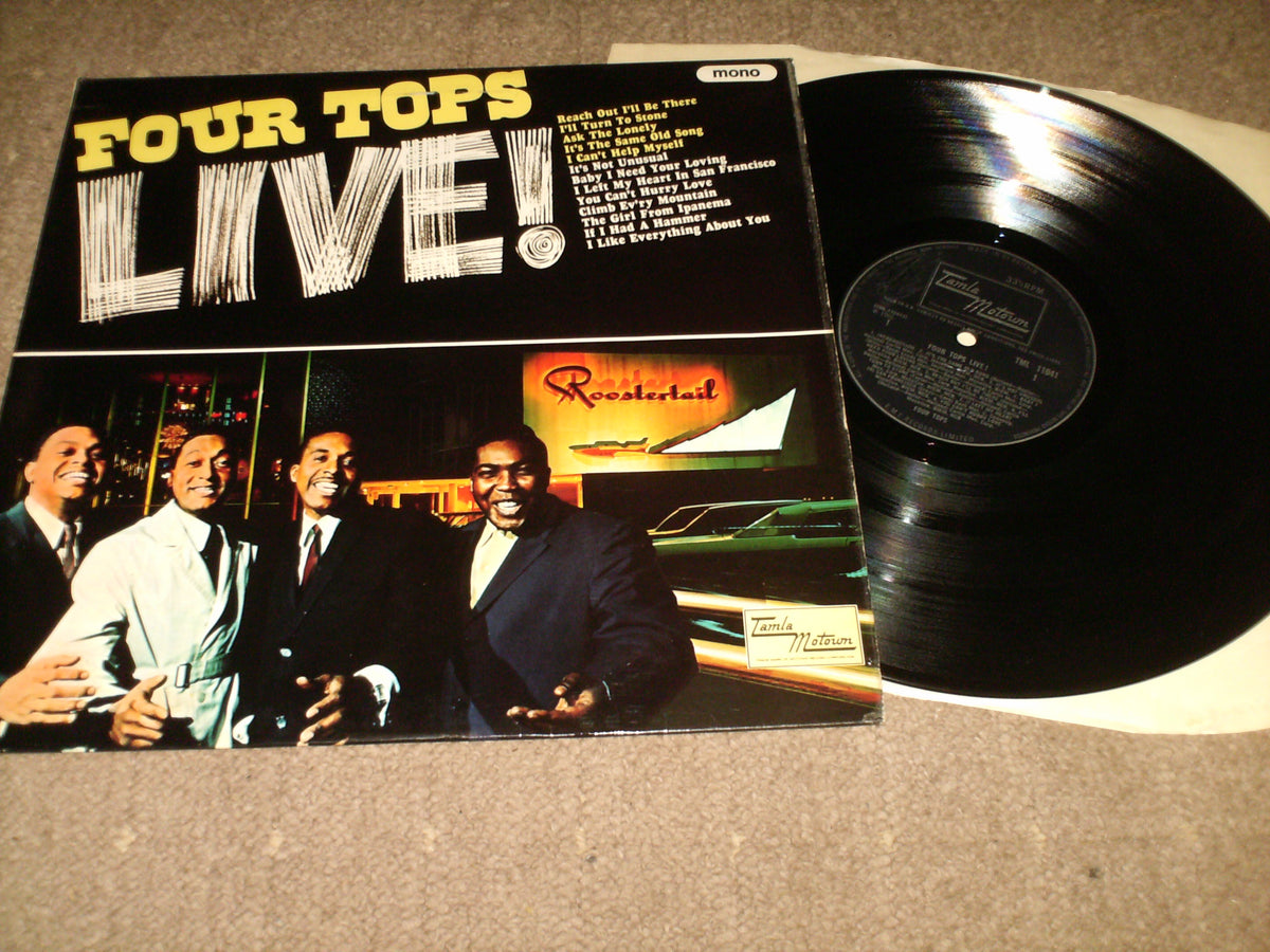 Four Tops - Live – Vinyl Memories