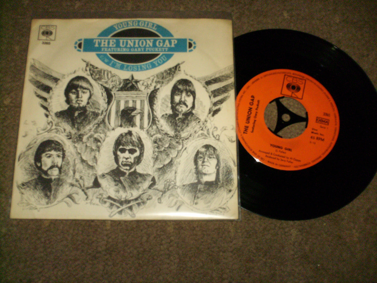 The Union Gap Featuring Gary Puckett - Young Girl – Vinyl Memories