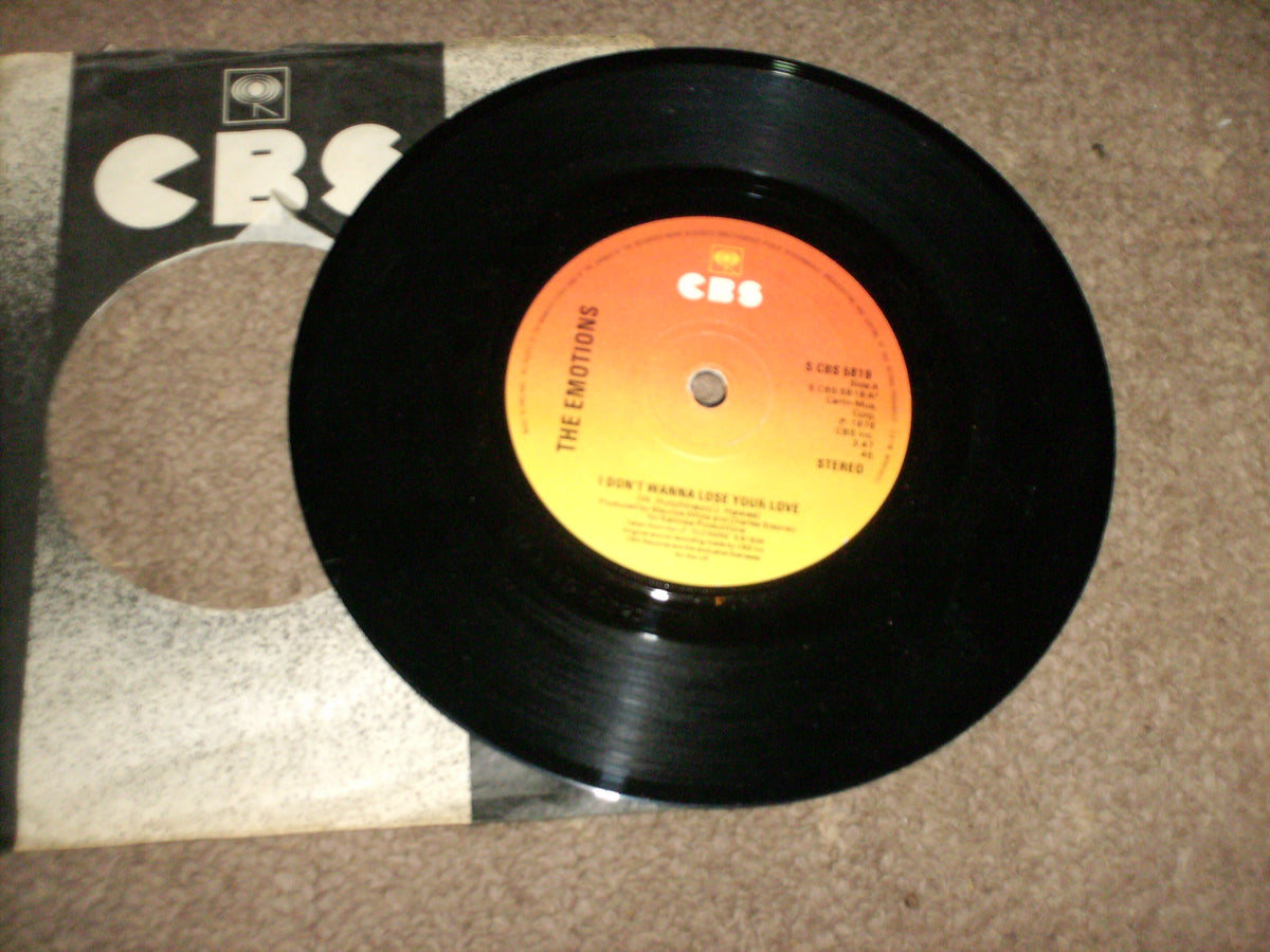 The Emotions - I Dont Wanna Lose Your Love – Vinyl Memories
