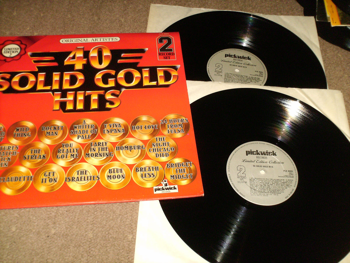 Various - 40 Solid Gold Hits – Vinyl Memories