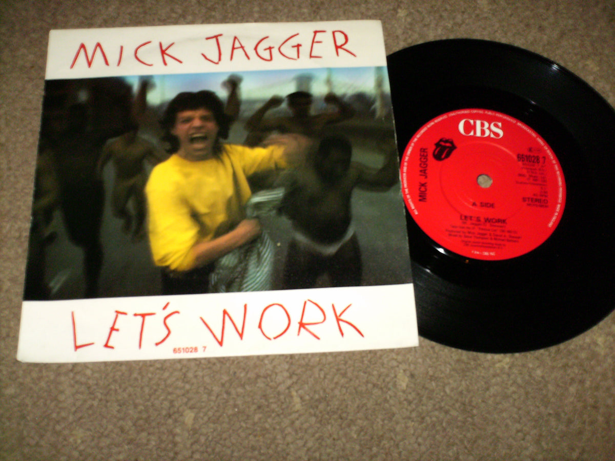 Mick Jagger - Let's Work – Vinyl Memories