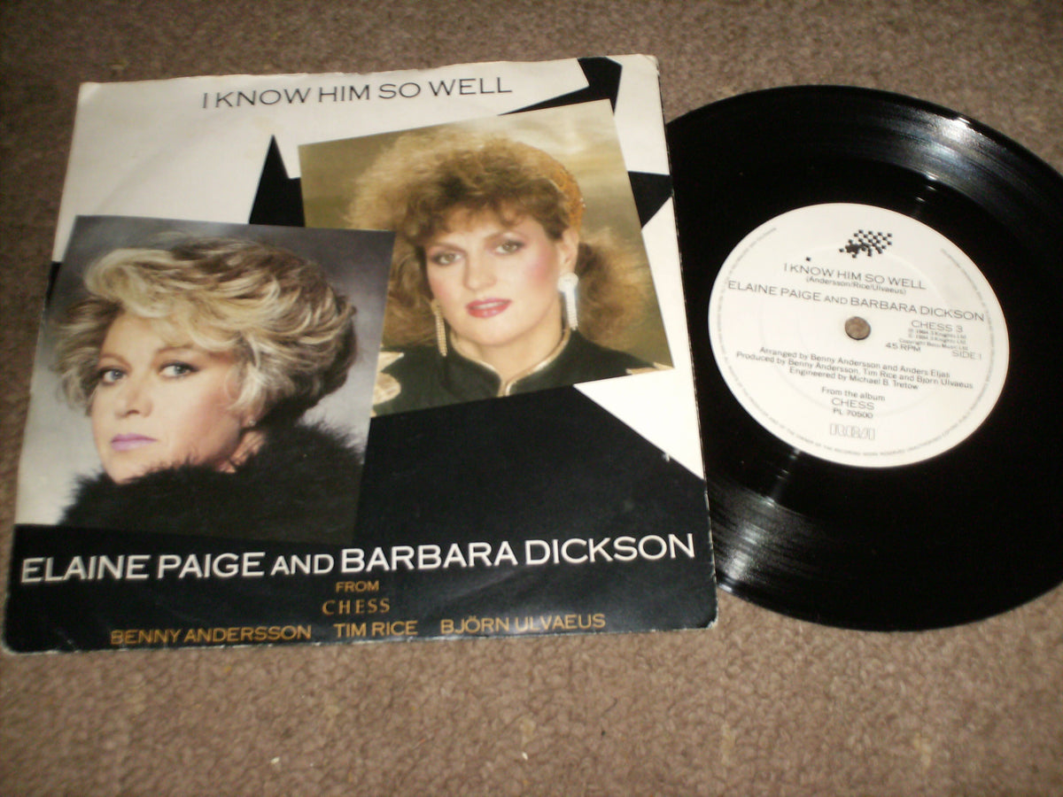 Elaine Paige And Barbara Dickson - I Know Him So Well – Vinyl Memories