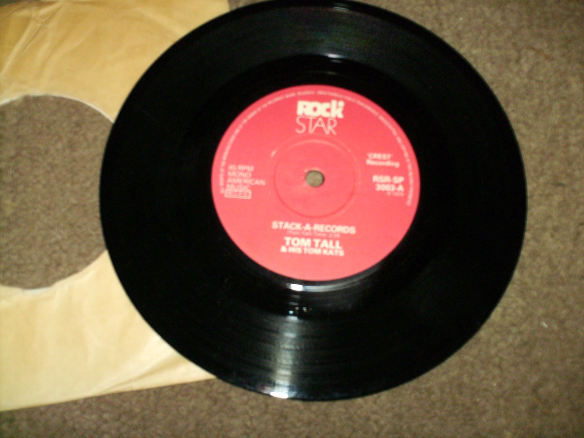 Tom Tall & His Tomcats - Stack A Records – Vinyl Memories