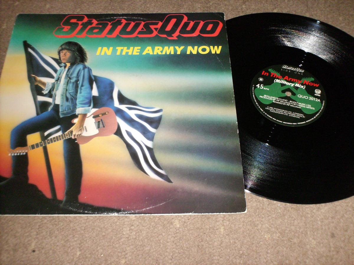 Status Quo - In The Army Now [Military Mix] – Vinyl Memories