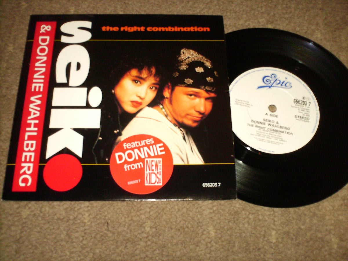 Seiko & Donnie Wahberg - The Right Combination – Vinyl Memories