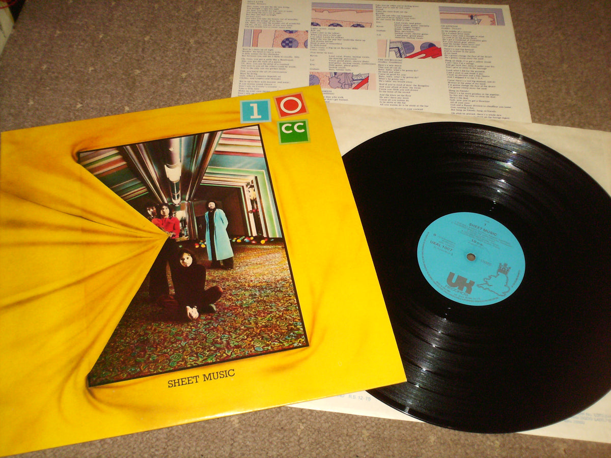 10 CC - Sheet Music – Vinyl Memories